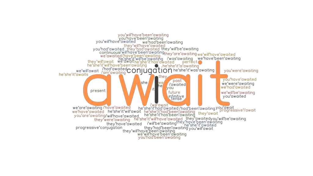 Await Past Tense: Verb Forms, Conjugate AWAIT - GrammarTOP.com