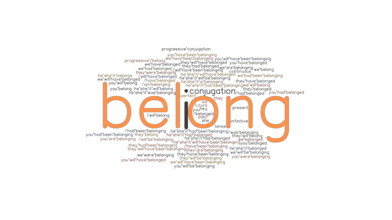Belong Past Tense: Verb Forms, Conjugate BELONG - GrammarTOP.com