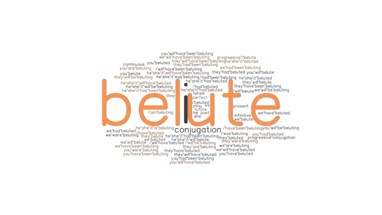 Belute Past Tense: Verb Forms, Conjugate BELUTE - GrammarTOP.com