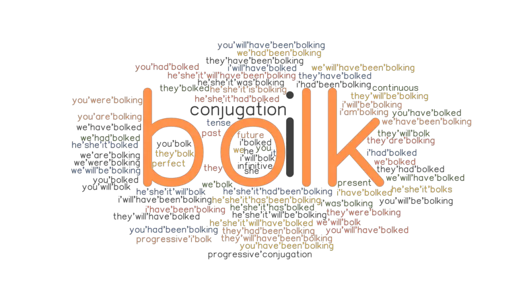 Bolk Past Tense: Verb Forms, Conjugate BOLK - GrammarTOP.com
