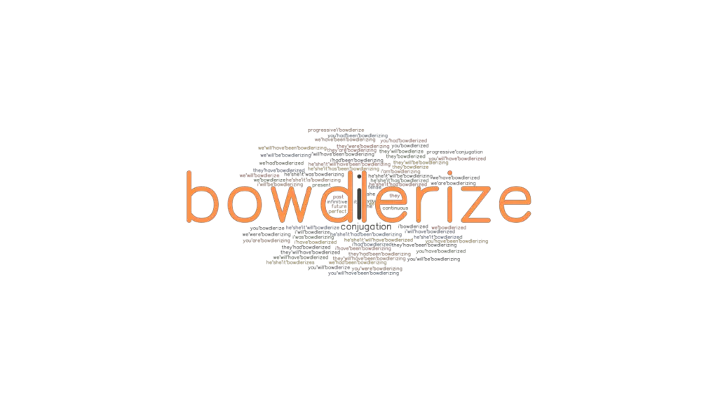 Bowdlerize Past Tense: Verb Forms, Conjugate BOWDLERIZE - GrammarTOP.com