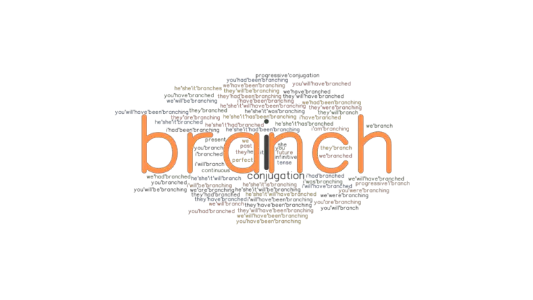 Branch Past Tense: Verb Forms, Conjugate BRANCH - GrammarTOP.com