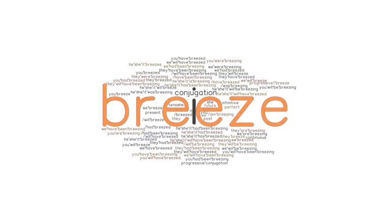 Breeze Past Tense: Verb Forms, Conjugate BREEZE - GrammarTOP.com