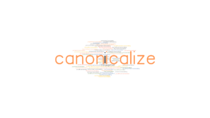Canonicalize Past Tense: Verb Forms, Conjugate CANONICALIZE ...