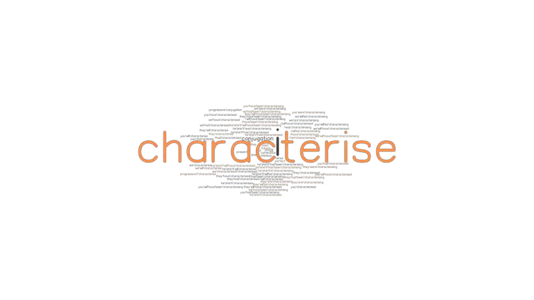 Characterise Past Tense: Verb Forms, Conjugate CHARACTERISE ...