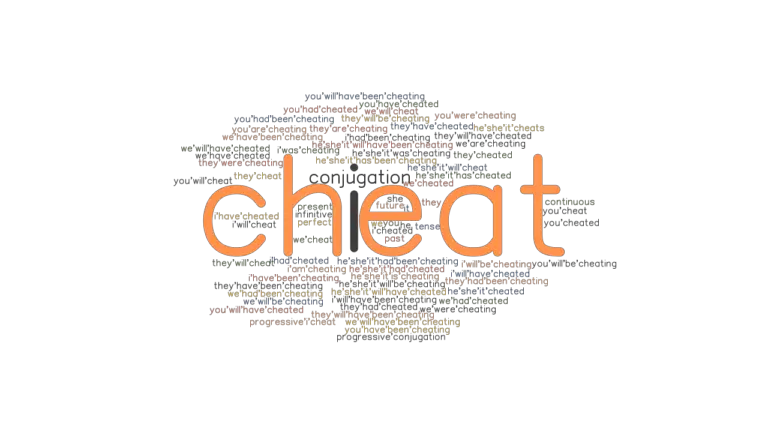 Cheat Past Tense: Verb Forms, Conjugate CHEAT - GrammarTOP.com