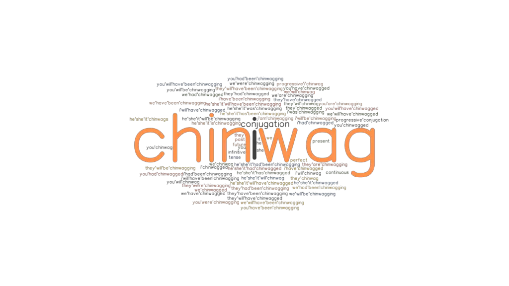 Chinwag Past Tense: Verb Forms, Conjugate CHINWAG - GrammarTOP.com