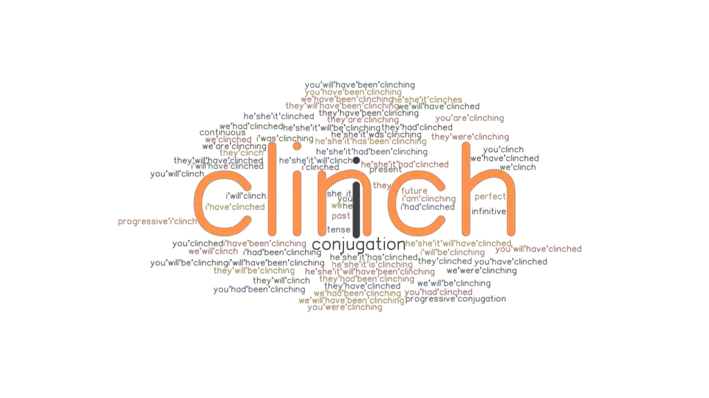 Clinch Past Tense: Verb Forms, Conjugate CLINCH - GrammarTOP.com