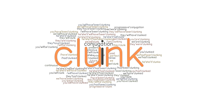 Clunk Past Tense: Verb Forms, Conjugate CLUNK - GrammarTOP.com