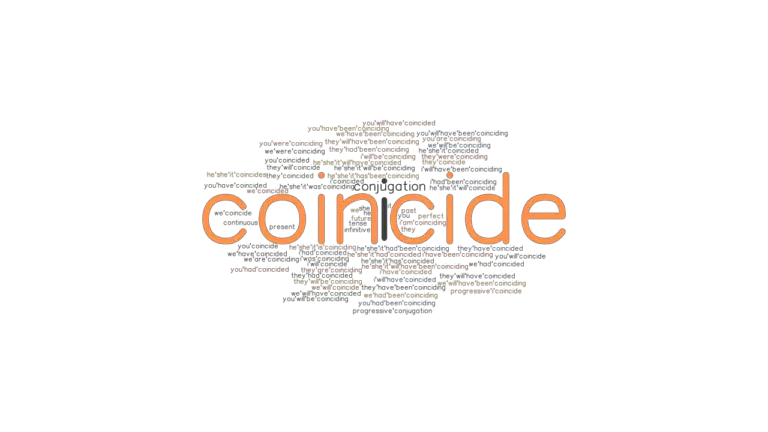 Coincide Past Tense: Verb Forms, Conjugate COINCIDE - GrammarTOP.com