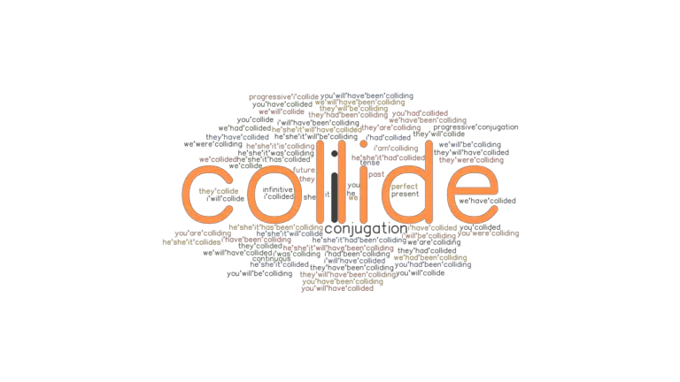 Collide Past Tense: Verb Forms, Conjugate COLLIDE - GrammarTOP.com