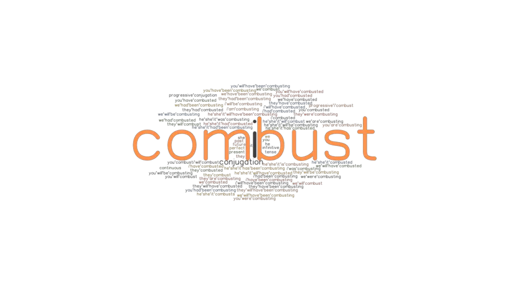 Combust Past Tense: Verb Forms, Conjugate COMBUST - GrammarTOP.com