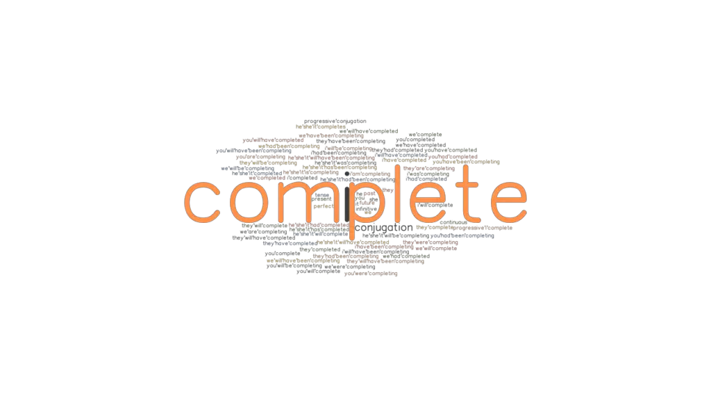 Complete Past Tense: Verb Forms, Conjugate COMPLETE - GrammarTOP.com