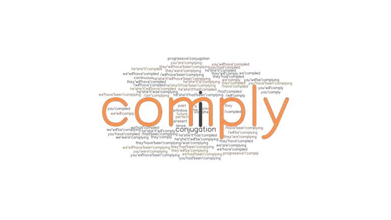 Comply Past Tense: Verb Forms, Conjugate COMPLY - GrammarTOP.com