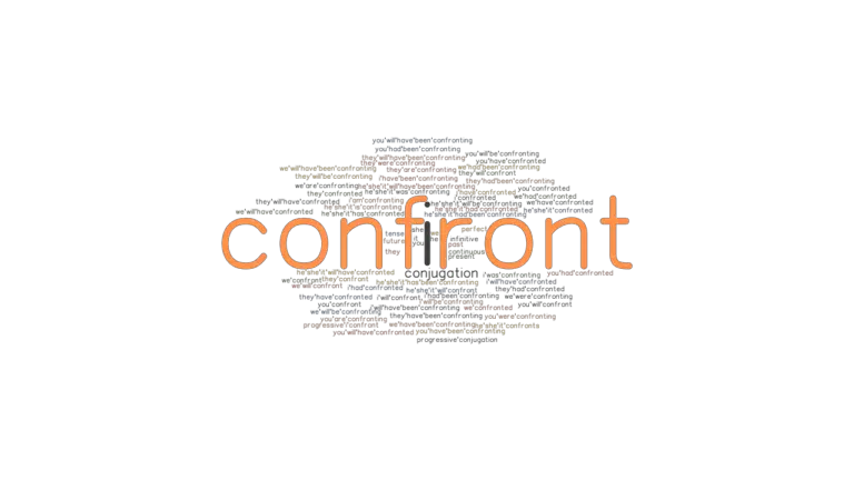 Confront Past Tense: Verb Forms, Conjugate CONFRONT - GrammarTOP.com