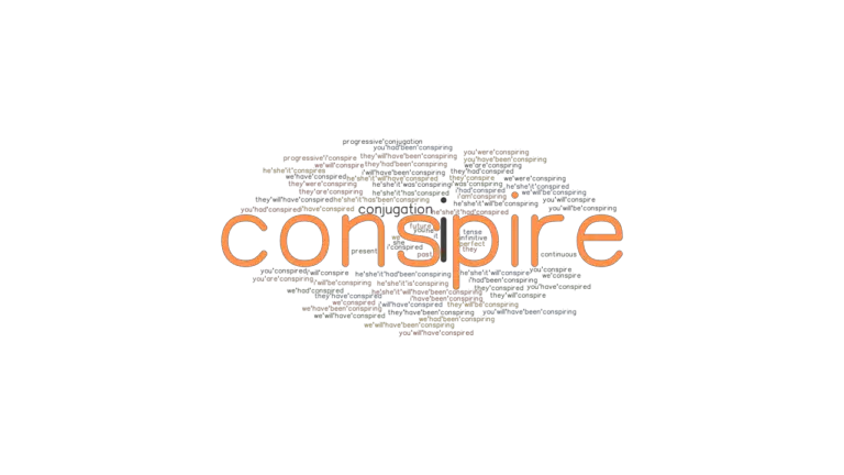 Conspire Past Tense: Verb Forms, Conjugate CONSPIRE - GrammarTOP.com