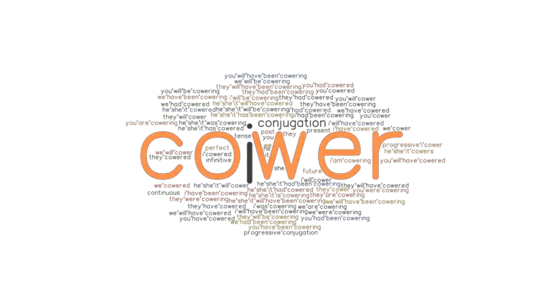 Cower Past Tense: Verb Forms, Conjugate COWER - GrammarTOP.com