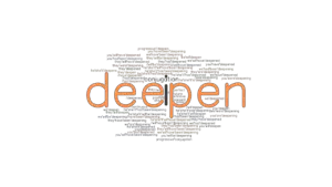 Deepen Past Tense: Verb Forms, Conjugate DEEPEN - GrammarTOP.com