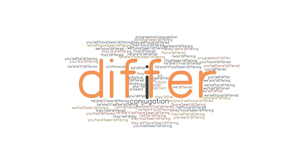 Differ Past Tense: Verb Forms, Conjugate DIFFER - GrammarTOP.com