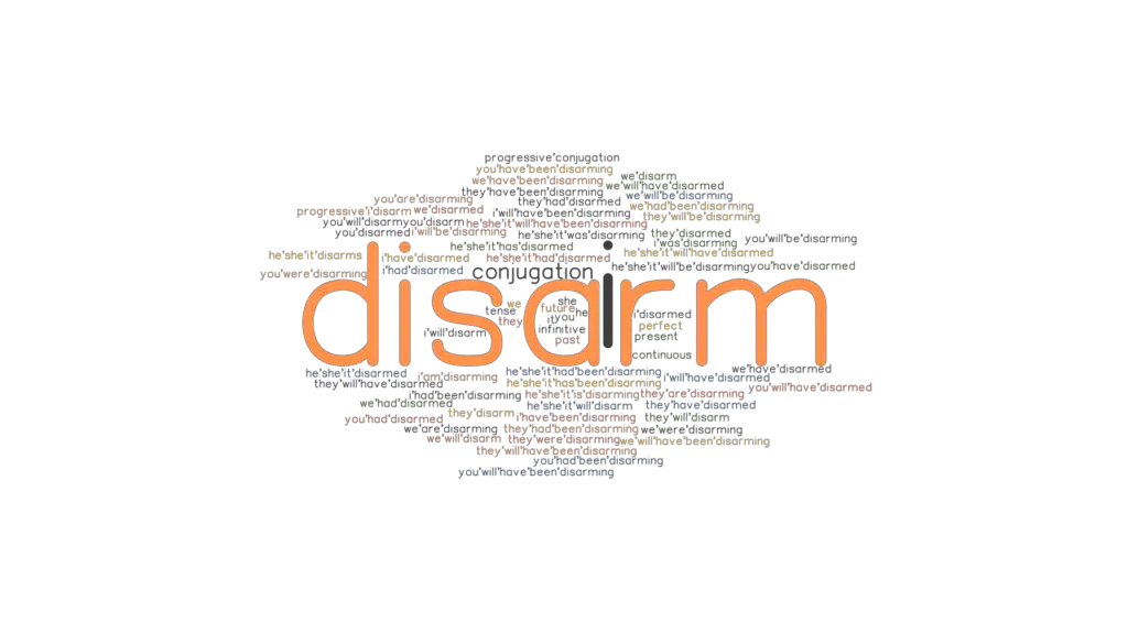 Disarm Past Tense: Verb Forms, Conjugate DISARM - GrammarTOP.com