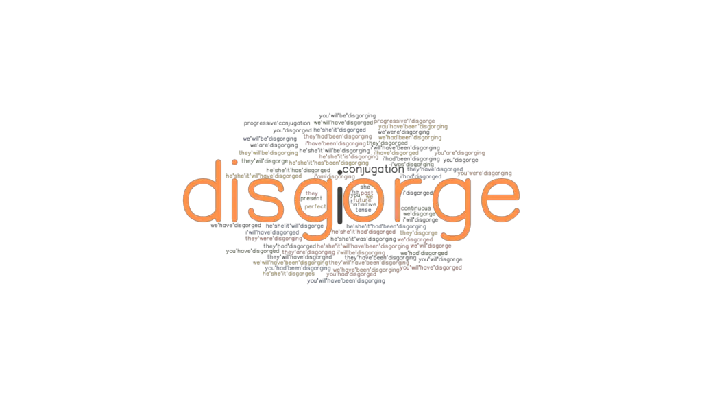 Disgorge Past Tense: Verb Forms, Conjugate DISGORGE - GrammarTOP.com