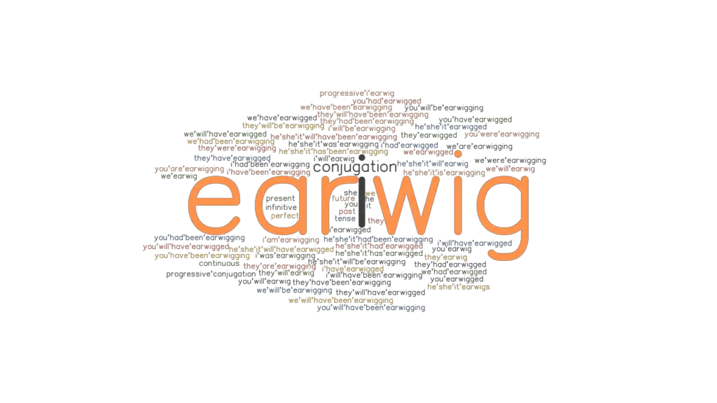 Earwig Past Tense: Verb Forms, Conjugate EARWIG - GrammarTOP.com