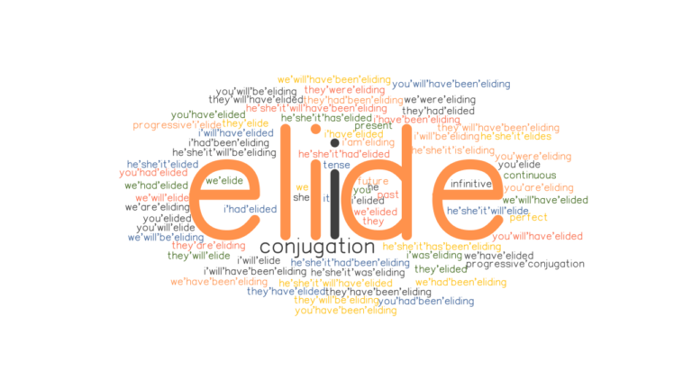 Elide Past Tense: Verb Forms, Conjugate ELIDE - GrammarTOP.com