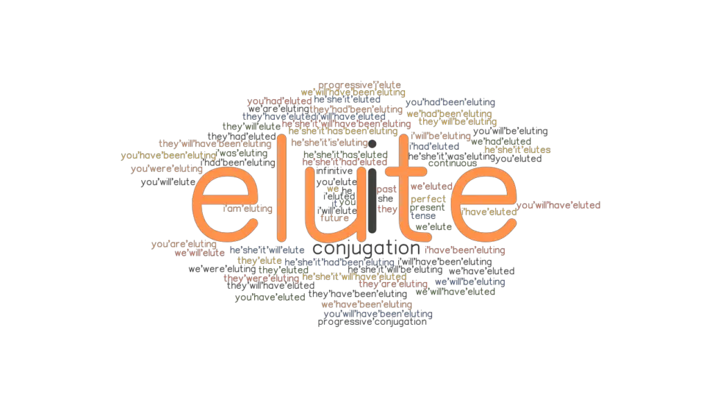 Elute Past Tense: Verb Forms, Conjugate ELUTE - GrammarTOP.com