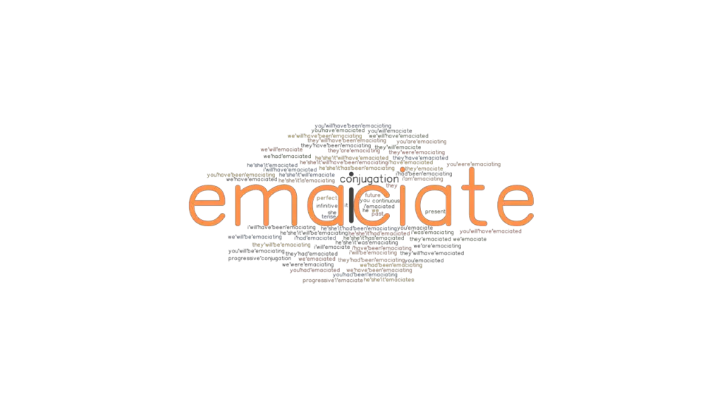 Emaciate Past Tense: Verb Forms, Conjugate EMACIATE - GrammarTOP.com