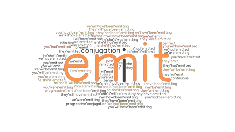 Emit Past Tense: Verb Forms, Conjugate EMIT - GrammarTOP.com