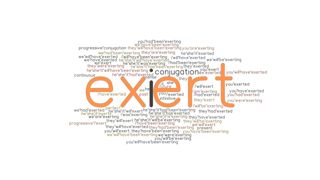 Exert Past Tense: Verb Forms, Conjugate EXERT - GrammarTOP.com