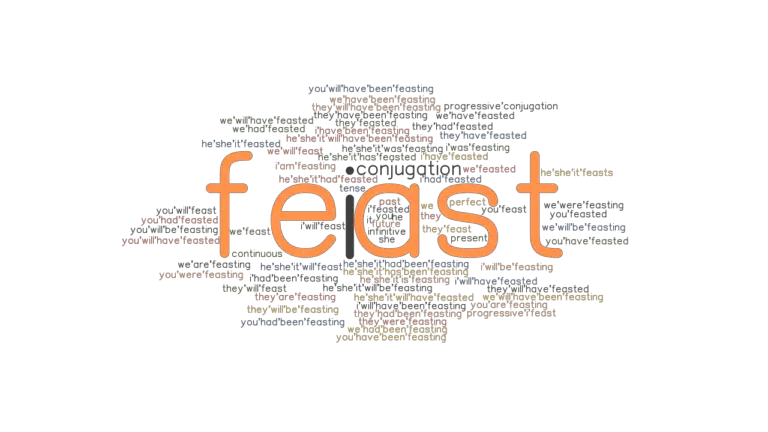 Feast Past Tense: Verb Forms, Conjugate FEAST - GrammarTOP.com
