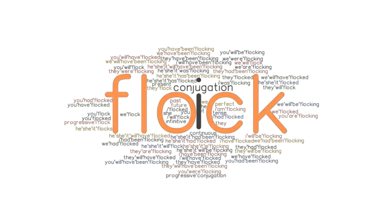 Flock Past Tense: Verb Forms, Conjugate FLOCK - GrammarTOP.com
