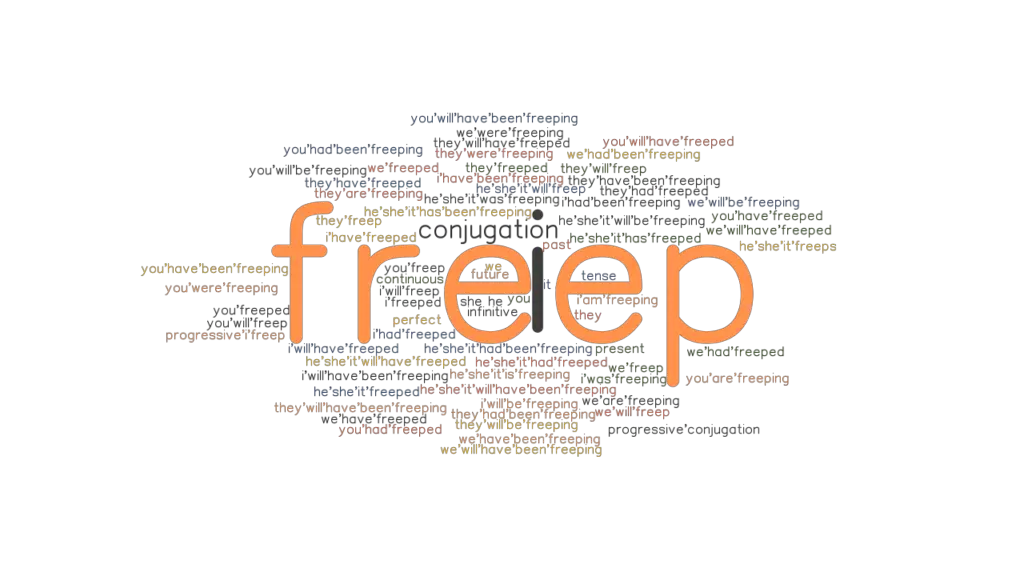 Freep Past Tense: Verb Forms, Conjugate FREEP - GrammarTOP.com