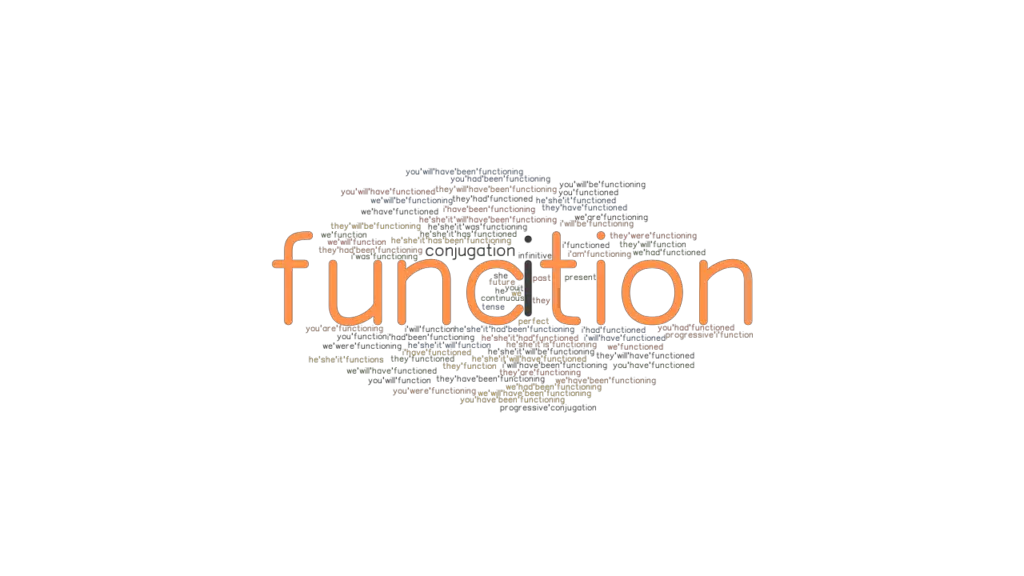 Function Past Tense: Verb Forms, Conjugate FUNCTION - GrammarTOP.com