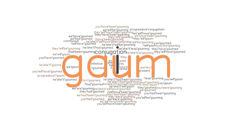 Gaum Past Tense: Verb Forms, Conjugate GAUM - GrammarTOP.com