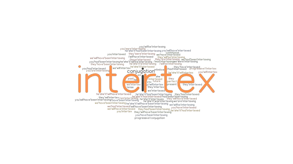 Intertex Past Tense: Verb Forms, Conjugate INTERTEX - GrammarTOP.com