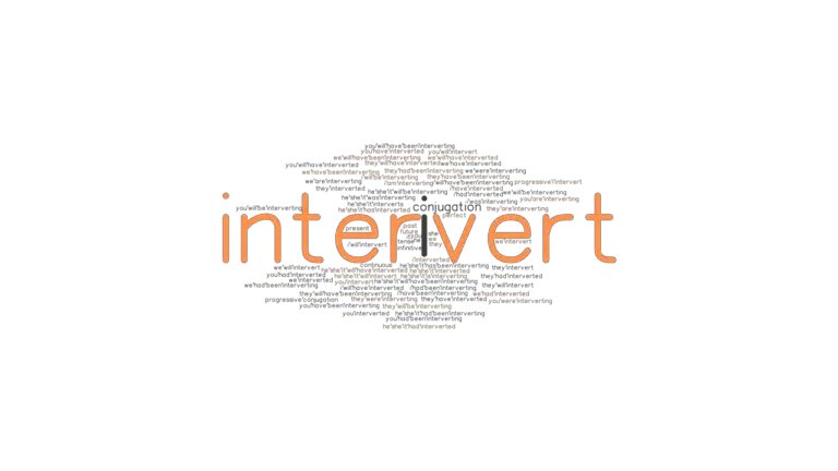 Intervert Past Tense: Verb Forms, Conjugate INTERVERT - GrammarTOP.com