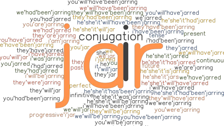 Jar Past Tense: Verb Forms, Conjugate JAR - GrammarTOP.com
