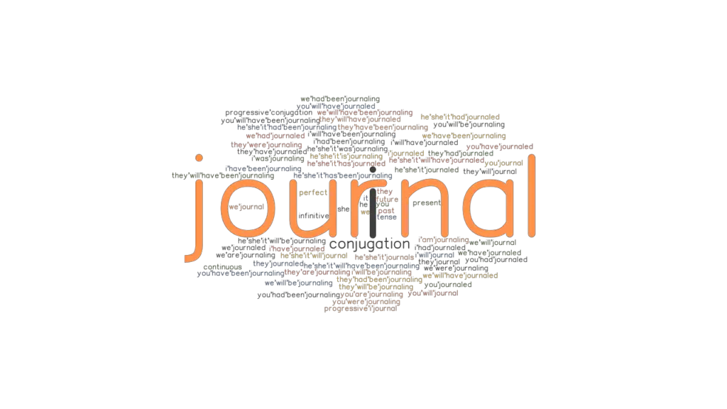 Journal Past Tense: Verb Forms, Conjugate JOURNAL - GrammarTOP.com