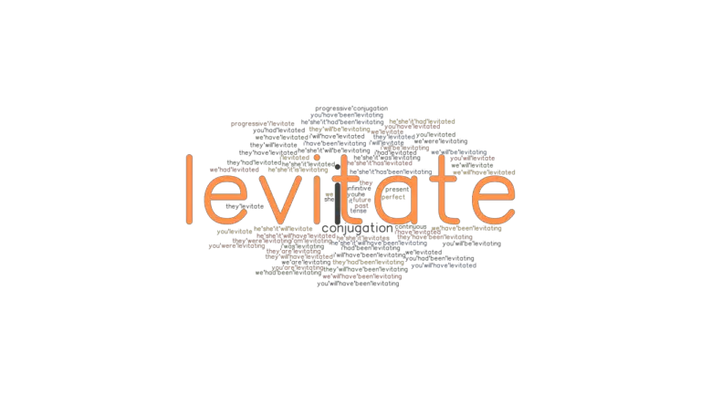 Levitate Past Tense: Verb Forms, Conjugate LEVITATE - GrammarTOP.com