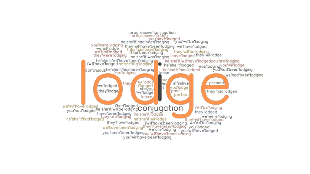 Lodge Past Tense: Verb Forms, Conjugate LODGE - GrammarTOP.com