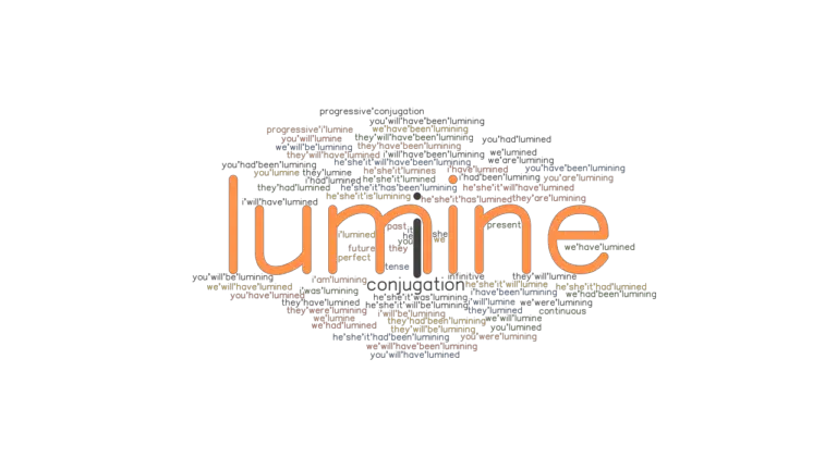 Lumine Past Tense: Verb Forms, Conjugate LUMINE - GrammarTOP.com