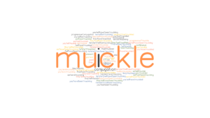 Muckle Past Tense: Verb Forms, Conjugate MUCKLE - GrammarTOP.com