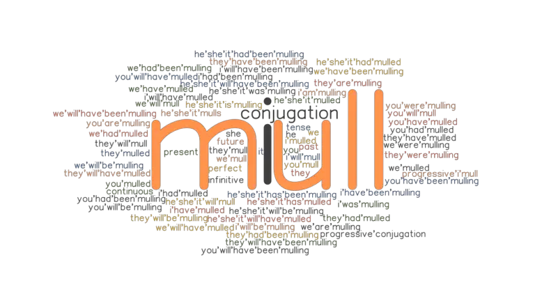 Mull Past Tense: Verb Forms, Conjugate MULL - GrammarTOP.com