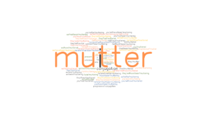 Mutter Past Tense: Verb Forms, Conjugate MUTTER - GrammarTOP.com