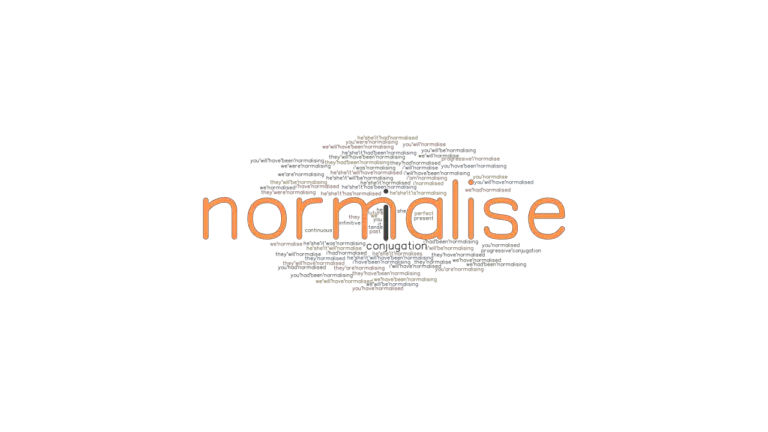 Normalise Past Tense: Verb Forms, Conjugate NORMALISE - GrammarTOP.com