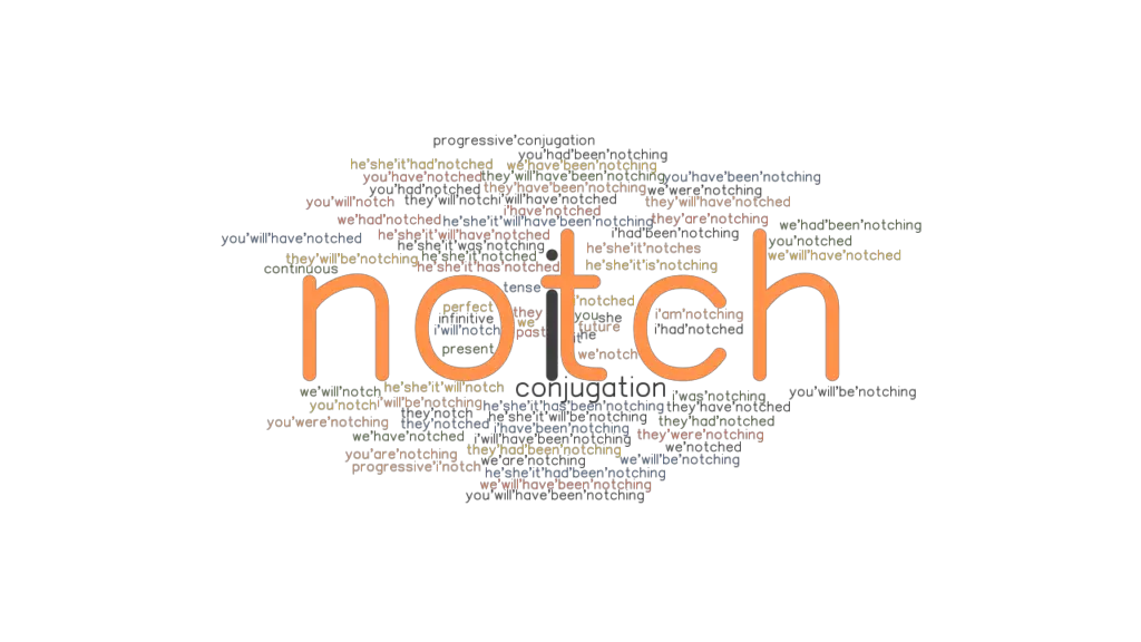 Notch Past Tense: Verb Forms, Conjugate NOTCH - GrammarTOP.com