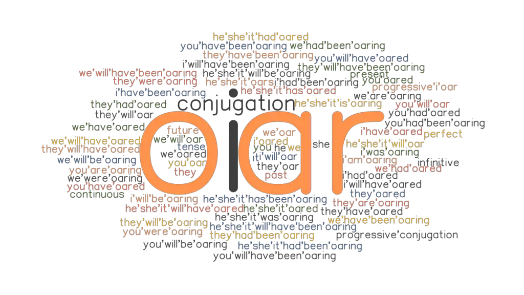 Oar Past Tense: Verb Forms, Conjugate OAR - GrammarTOP.com