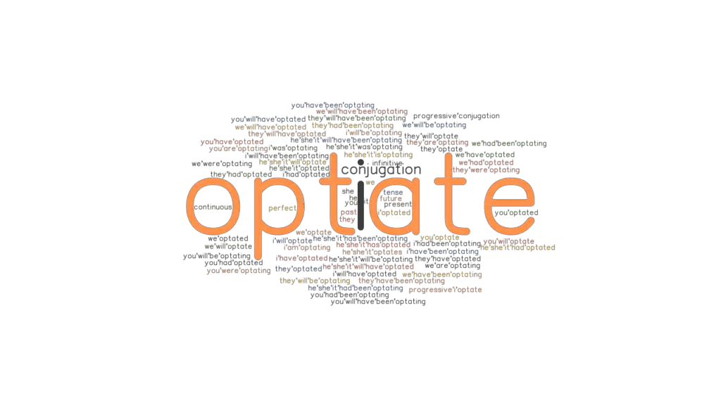 Optate Past Tense: Verb Forms, Conjugate OPTATE - GrammarTOP.com